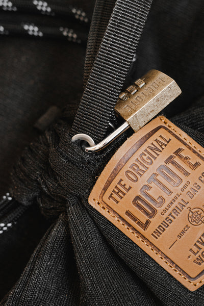 Loctote | Heritage Flak Sack Sport - Denim Blue | Anti-theft & secure bags