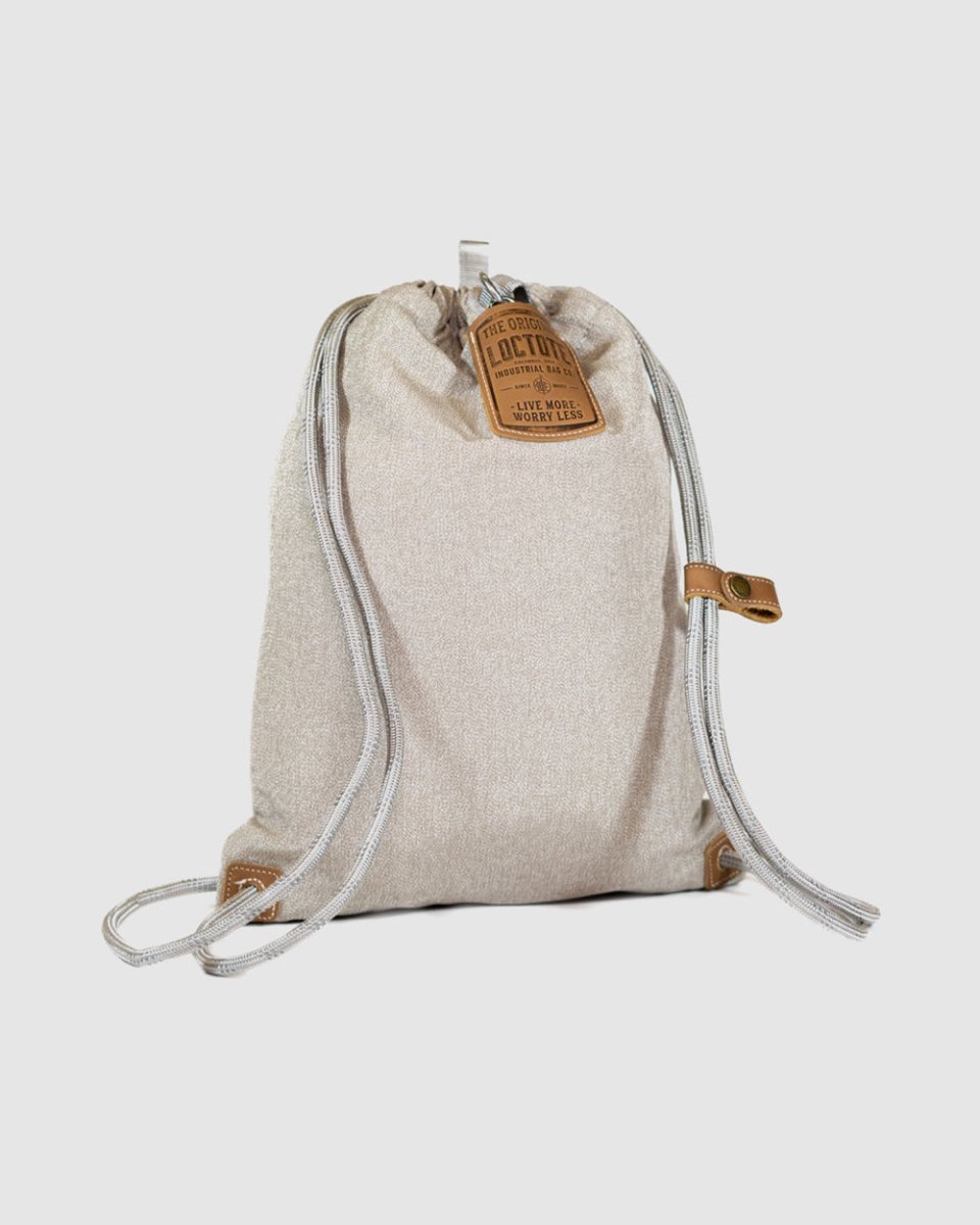 Loctote | Heritage Flak Sack Sport - Tahitian Tan | Anti-theft & secure ...